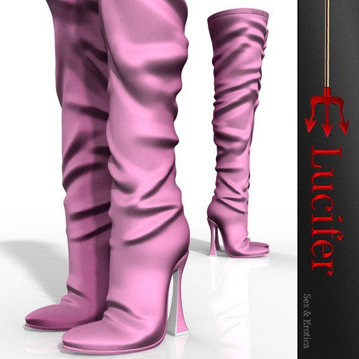 Second Life Marketplace Pink Boots